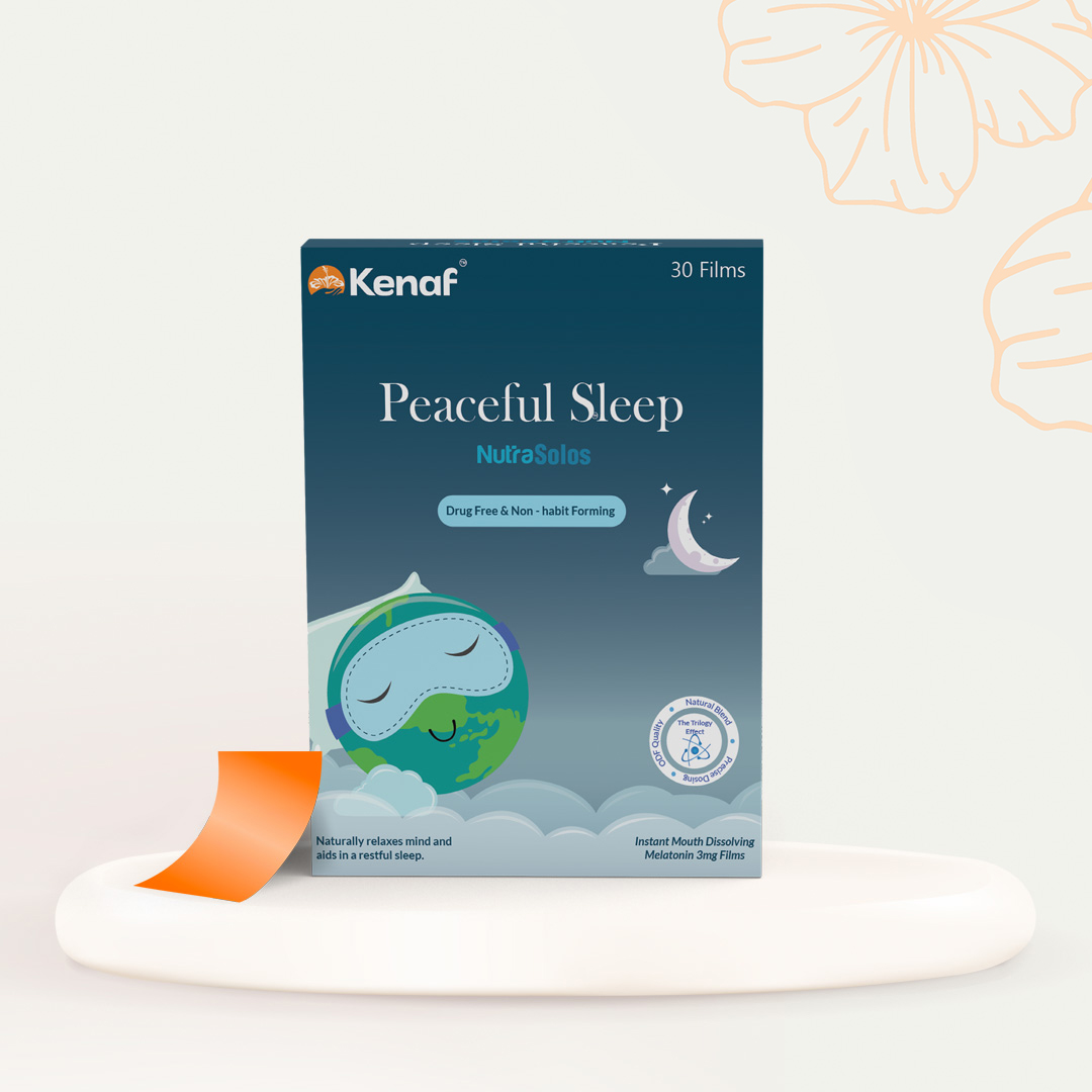 Melatonin (3mg) Sleep Films - Instant, Natural & Sugar Free - Kenaf ...